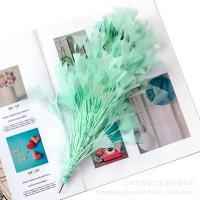 China Millinery Supplies Fascinator Hat Decoration Triangle Feather Flower for sale