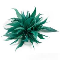 China Millinery Supplies Fascinator Hat Decoration Chandelle Feather Flower for sale