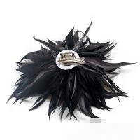 China Millinery Supplies Fascinator Hat Decoration Chandelle Feather Flower for sale
