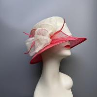 China Millinery Supplies Party Decoration Sinamay Base Hat With Headband for sale