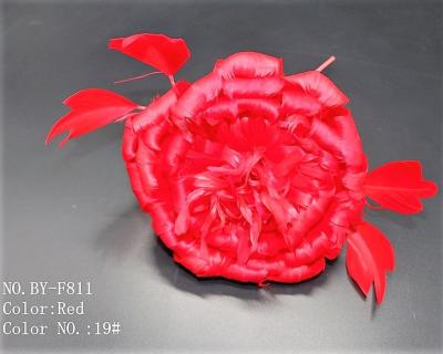 China Millinery Supplies Party Decoration Goose Feather Flower for sale