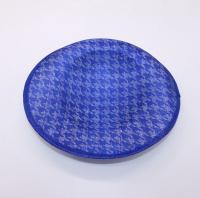 China Millinery Supplies Party Decoration Printed Sinamay Base Hat for sale