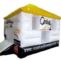 China Custom Inflatable Bouncy Castle 0.55mm PVC Bounce House for Sale with CE Blower for sale