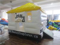 China Custom Inflatable Bouncy Castle 0.55mm PVC Bounce House for Sale with CE Blower for sale