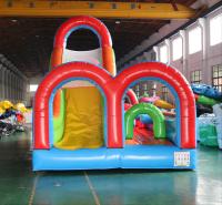 China Custom Inflatable Bouncy Castle with Slide for Kids 2-14 Years EN14960 Certified for sale