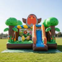 China Customizable Forest Bird Inflatable Bounce House for Kids Outdoor Playground Party Rentals 3.5m Portable for sale