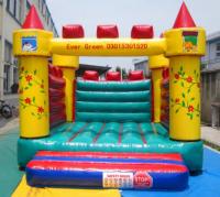 China Commercial Inflatable Castle Bounce House with Slide for Adults 8 Kids PVC 5-10 Capacity for sale