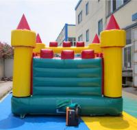 China Commercial Inflatable Castle Bounce House with Slide for Adults 8 Kids PVC 5-10 Capacity for sale
