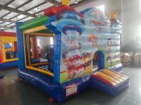 China Carton Hot Inflatable Bouncer Jumping Slide Combo Bouncy Castle House for Kids 3 Year Warranty for sale
