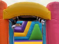 China Custom Inflatable Fun Park With Bounce House Slide Combo Obstacle Challenges and Flexible Module Arrangement for Long Term Operation Projects for sale