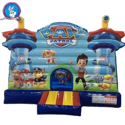 China Inflatable Bouncer 4x3.5x3m PVC Jumping House Anti-Slip Surface Reinforced Stitching for Indoor Outdoor for sale