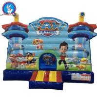 China Inflatable Bouncer 4x3.5x3m PVC Jumping House Anti-Slip Surface Reinforced Stitching for Indoor Outdoor for sale