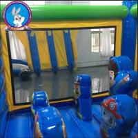 China Inflatable Bouncer 4x3.5x3m PVC Jumping House Anti-Slip Surface Reinforced Stitching for Indoor Outdoor for sale