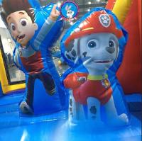 China Inflatable Bouncer 4x3.5x3m PVC Jumping House Anti-Slip Surface Reinforced Stitching for Indoor Outdoor for sale