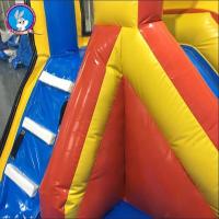 China Inflatable Bouncer 4x3.5x3m PVC Jumping House Anti-Slip Surface Reinforced Stitching for Indoor Outdoor for sale