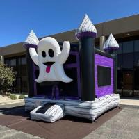 China Inflatable Bouncer Halloween Castle Jumper Bounce House for Kids Indoor Play 3m x 3m for sale