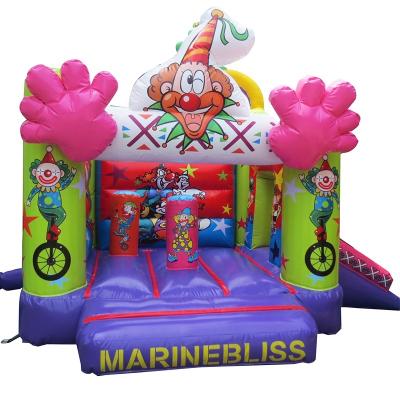 China Kids Inflatable Air Castle Jumping Bouncer 110V Blower Custom Size PVC Tarpaulin for sale