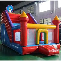 China Commercial Inflatable Slide Bouncer for Kids and Adults 3 Year Warranty PVC for sale