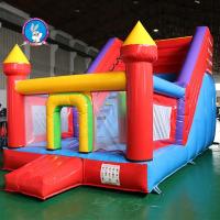 China Commercial Inflatable Slide Bouncer for Kids and Adults 3 Year Warranty PVC for sale