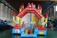 China Commercial Inflatable Bouncer Castle Slide PVC Jump House for Kids 8x6x4m Custom for sale