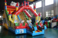 China Commercial Inflatable Bouncer Castle Slide PVC Jump House for Kids 8x6x4m Custom for sale