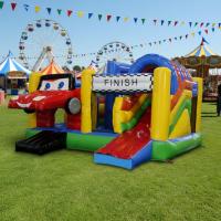 China Commercial Inflatable Bouncer Trampoline 3m x 3m for Kids Party Rental for sale