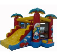 China Custom PVC Inflatable Bouncy Castle for Kids 2-14 Years with Quadruple Stitching for sale