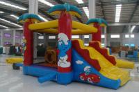 China Custom PVC Inflatable Bouncy Castle for Kids 2-14 Years with Quadruple Stitching for sale