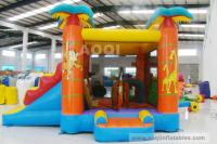 China Custom PVC Inflatable Bouncy Castle for Kids 2-14 Years with Quadruple Stitching for sale