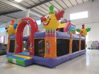 China Commercial Inflatable Bouncy Castle with Slide for Kids 8FT 10FT 12FT PVC for sale