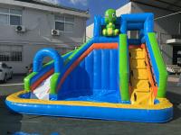 China Inflatable Water Slide for Kids 5x4x3.5M PVC Tarpaulin Blow Up Slide for Backyard Outdoor Fun for sale