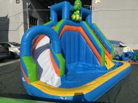China Inflatable Water Slide for Kids 5x4x3.5M PVC Tarpaulin Blow Up Slide for Backyard Outdoor Fun for sale