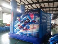 China Cartoon Inflatable Bouncy Castle Slide Combo for Kids 14 Years Up with Blower 0.55mm PVC for sale