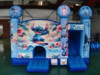China Cartoon Inflatable Bouncy Castle Slide Combo for Kids 14 Years Up with Blower 0.55mm PVC for sale