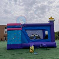China Custom Inflatable Unicorn Bounce House with Slide 10ft for Kids Party Rental and Outdoor Play for sale