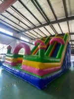 China Custom Inflatable Bouncy Castle with Slide 8x5x5.6m EN14960 Certified for Kids Outdoor Play for sale