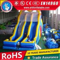 China Inflatable Water Slide with Swimming Pool for Kids and Adults 10ft x 8ft for sale