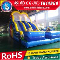 China Inflatable Water Slide with Swimming Pool for Kids and Adults 10ft x 8ft for sale