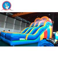China Inflatable Water Slide with Swimming Pool for Kids and Adults 10ft x 8ft for sale
