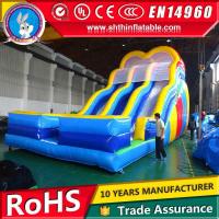 China Inflatable Water Slide with Swimming Pool for Kids and Adults 10ft x 8ft for sale