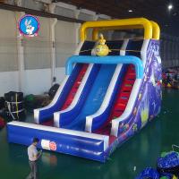 China Inflatable Bouncer Slide Combo 8.5x5x6m Custom PVC Fun City Game for Kids for sale