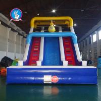 China Inflatable Bouncer Slide Combo 8.5x5x6m Custom PVC Fun City Game for Kids for sale