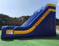 China Custom Inflatable Dry Slide Water Slide for Kids Adults 8x5.5x7m with Blower for sale