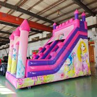 China Custom Cartoon Princess Inflatable Slide 6.2x3.5x5.6m for Outdoor Events and Amusement Park for sale