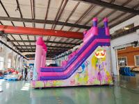 China Custom Cartoon Princess Inflatable Slide 6.2x3.5x5.6m for Outdoor Events and Amusement Park for sale