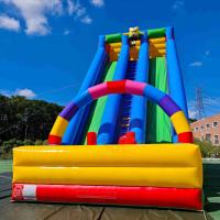 China Large Inflatable Slide Giant Playground Slide Commercial Inflatable Amusement Equipment for Kids Adults 2 Year Warranty for sale