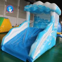 China Inflatable Small Trampolin Small Bouncer for Little Kids Custom Slide for sale