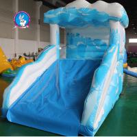 China Inflatable Small Trampolin Small Bouncer for Little Kids Custom Slide for sale