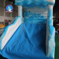 China Inflatable Small Trampolin Small Bouncer for Little Kids Custom Slide for sale
