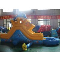 China Inflatable Water Slide 6.5x1.8x3.5m PVC Kids Family Bounce Slide for sale